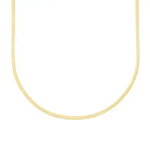 ELECTRIC PICKS Python 18kt Gold Filled Herringbone Necklace - Gold - 16"